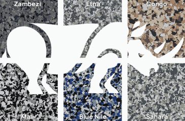 RHINO LININGS POLYASPARTIC FLAKE FLOORING - AAA Magazine